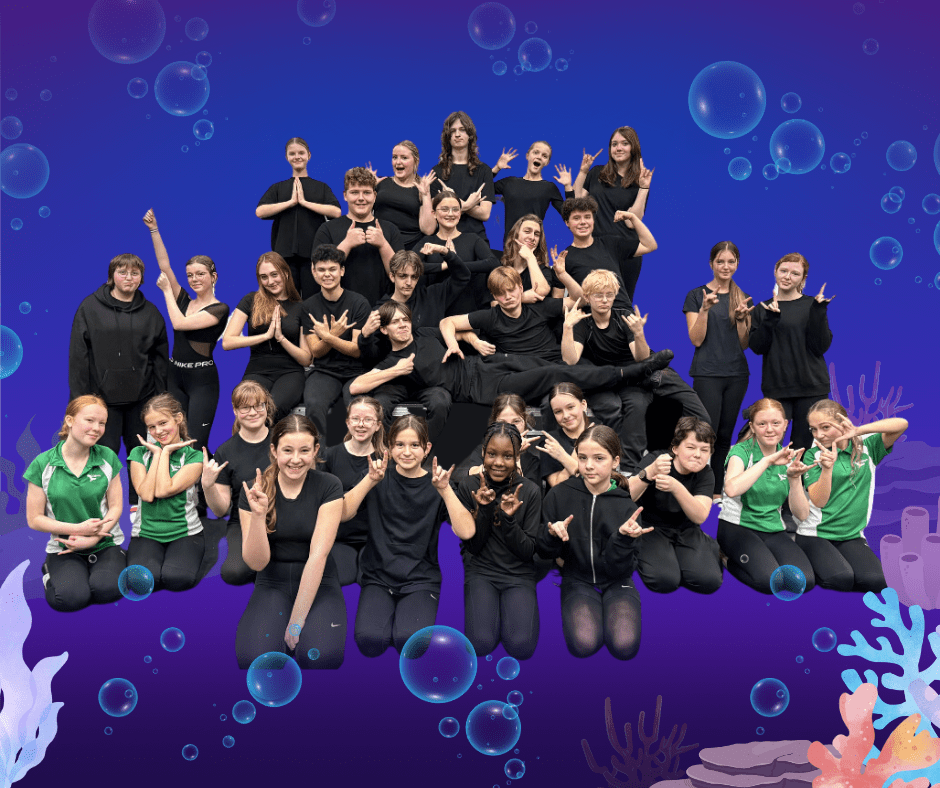 The dance ensemble making waves in The SpongeBob Musical - Walton Academy